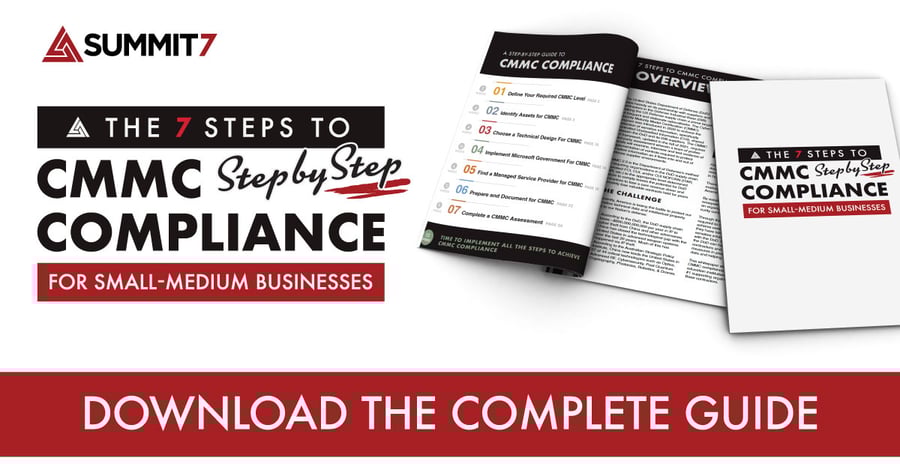 The 7 Steps to CMMC Compliance | Small-Medium DoD Contractors