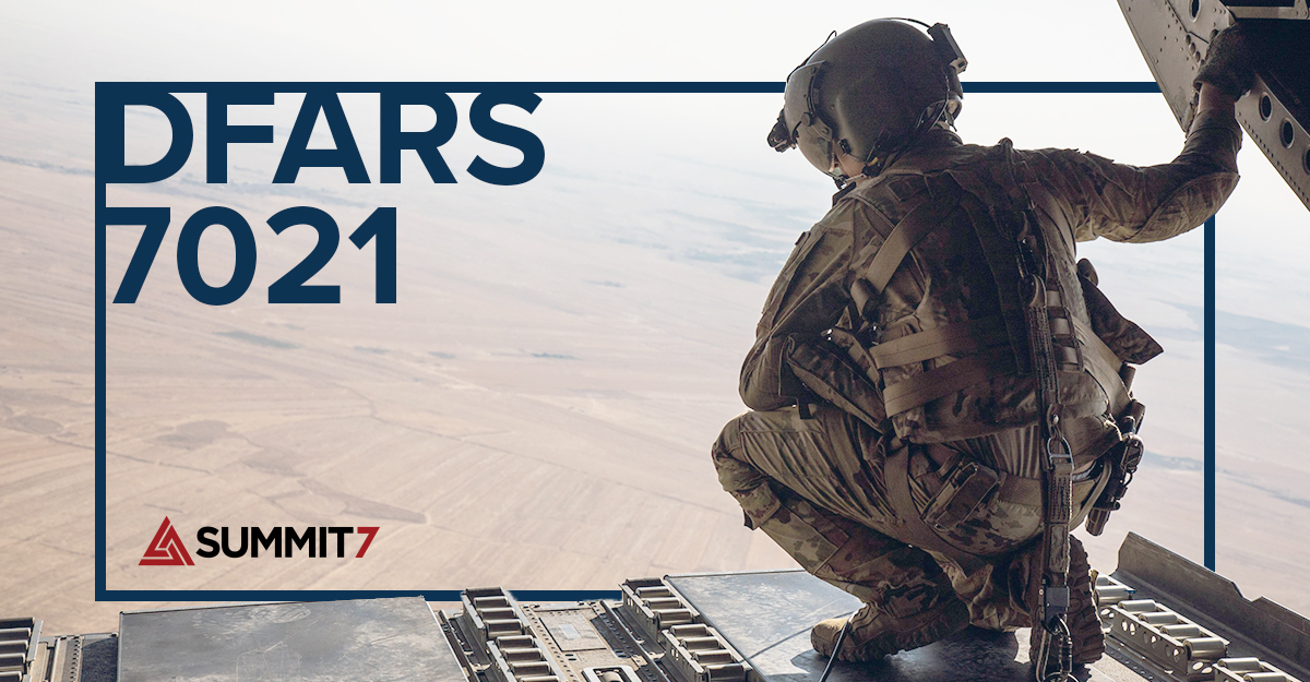 DFARS 7021 Cybersecurity Maturity Model Certification (CMMC) Requirements