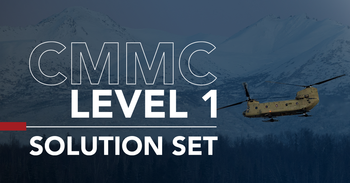 CMMC Level 1 Solutions | Requirements for CMMC compliance CMMC Level 1 Solutions | Requirements for CMMC compliance