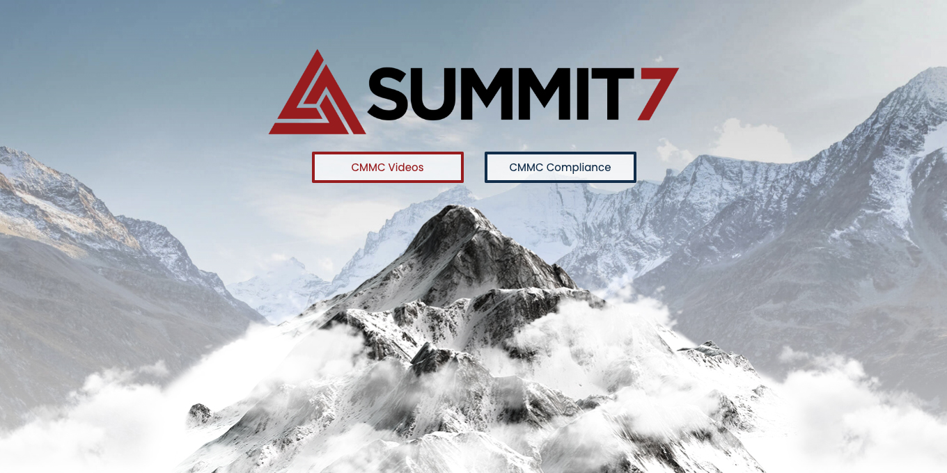 Summit 7 | Cybersecurity & Compliance for the DoD